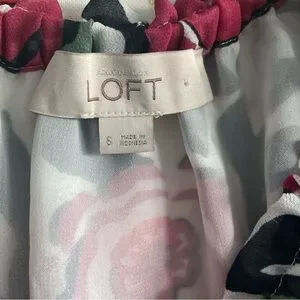 LOFT | Tops | Loft Floral Blouse | Poshmark